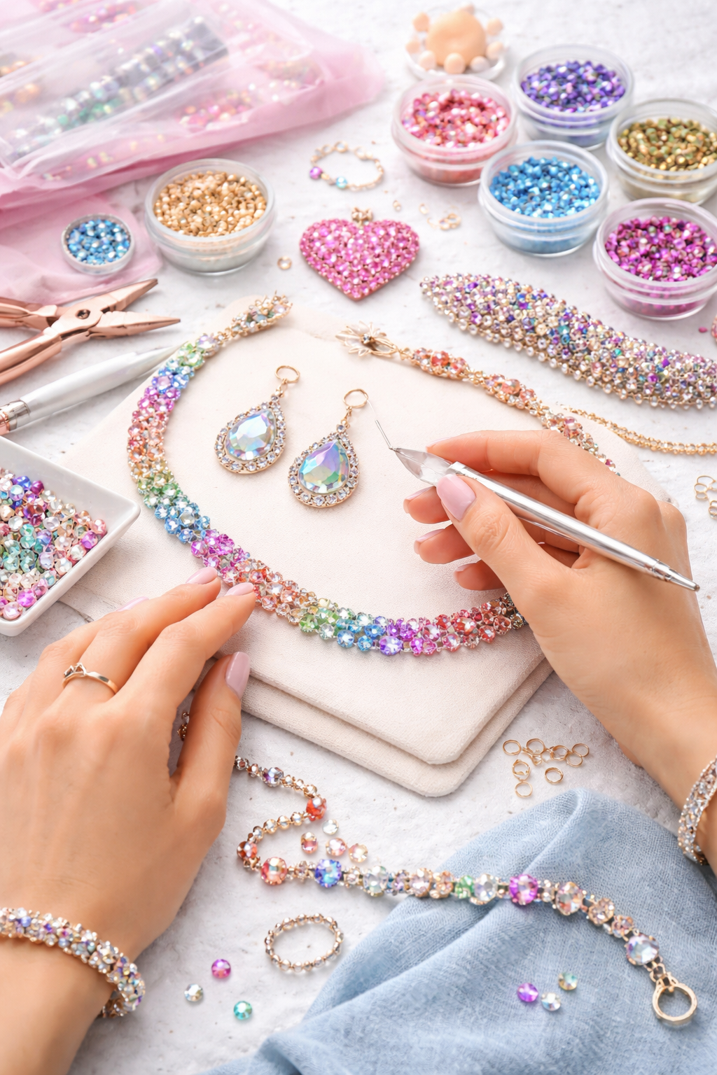 Trendy Colored Rhinestone Ideas for Stylish Designs – Axiland Southeast