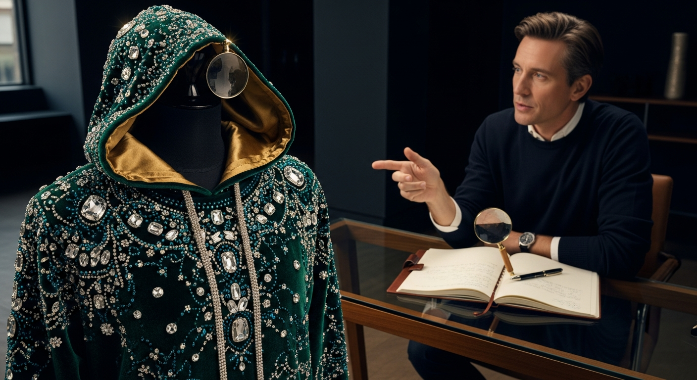 Rhinestone Hoodie: Maximalist Comfort & Art – Axiland Southeast