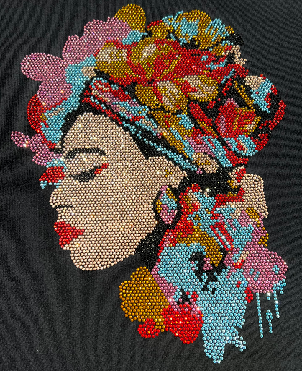 Hotfix Rhinestone Transfer: Beautiful Lady – Axiland Southeast