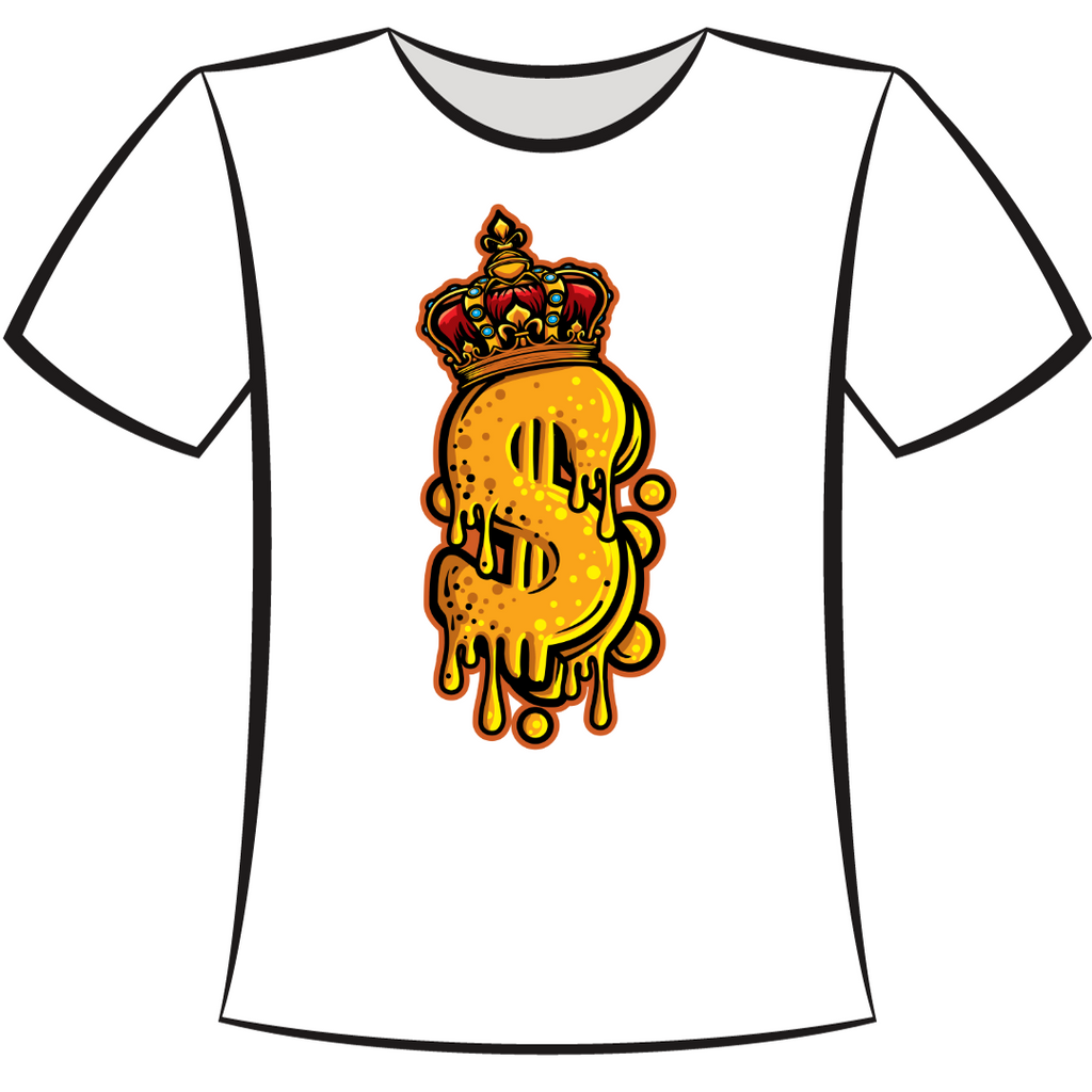 DTF Design: Large Money Sign With King Crown – Axiland Southeast